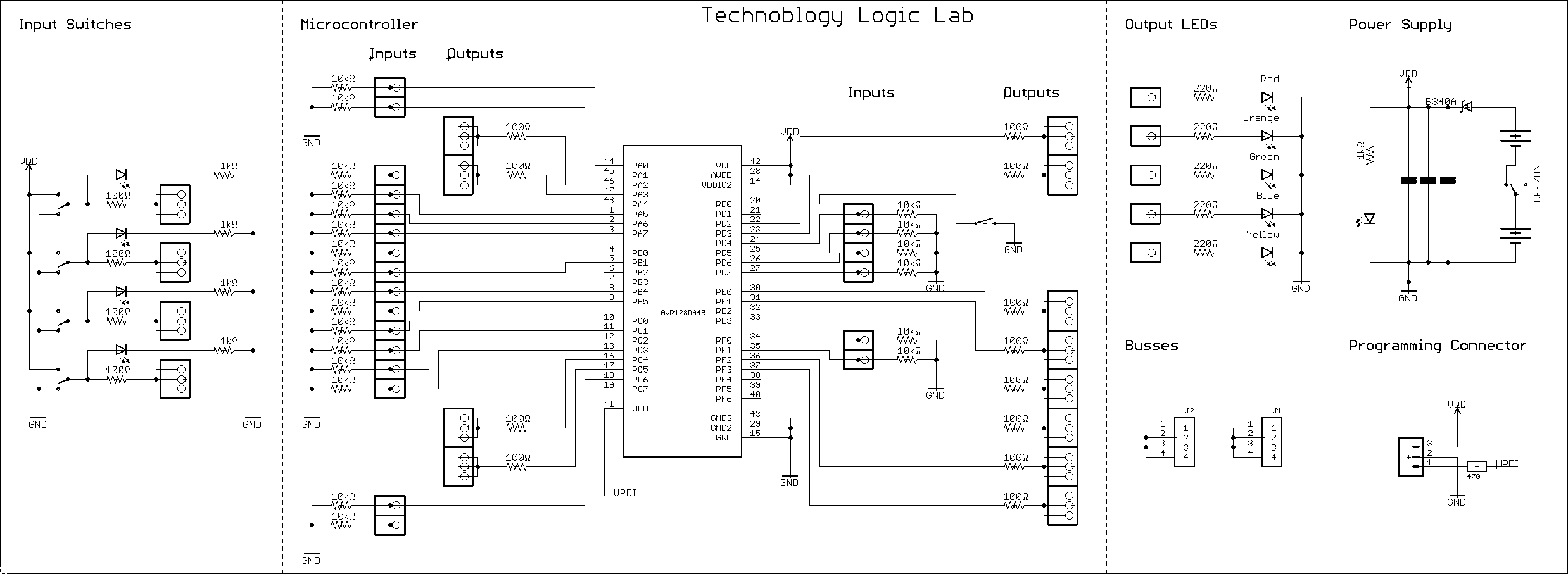 Logic Circuit Digital Logic Gate Tutorial Basic Logic Gates